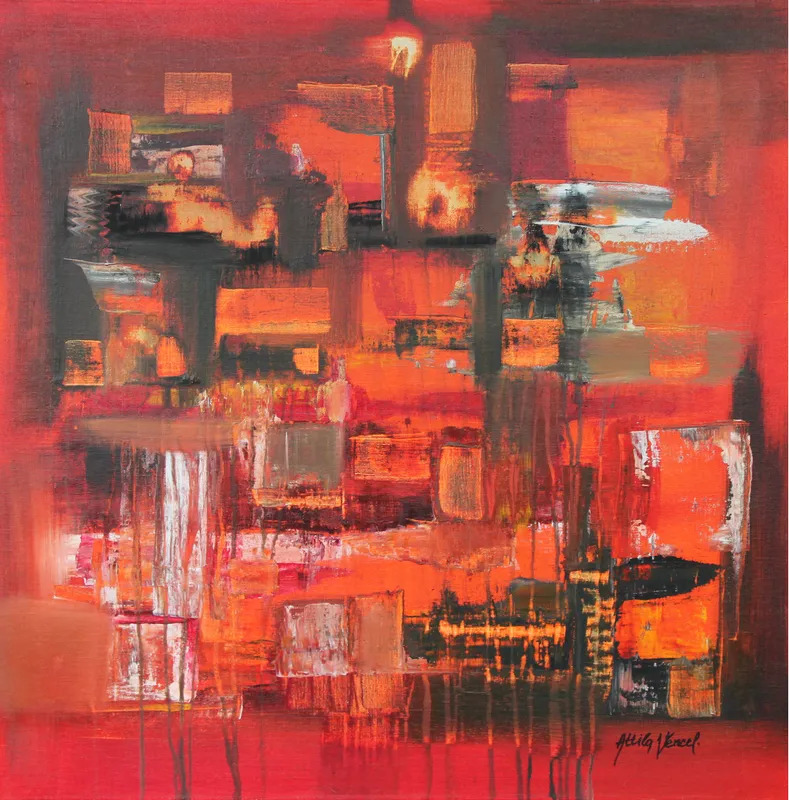 Zatista.com, the premier source for original art online Abstract Heat ...